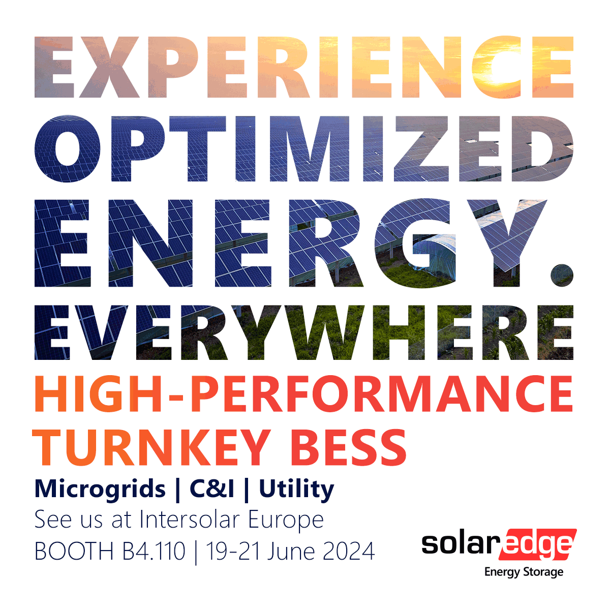 Intersolar EU 2024 - SolarEdge Energy Storage